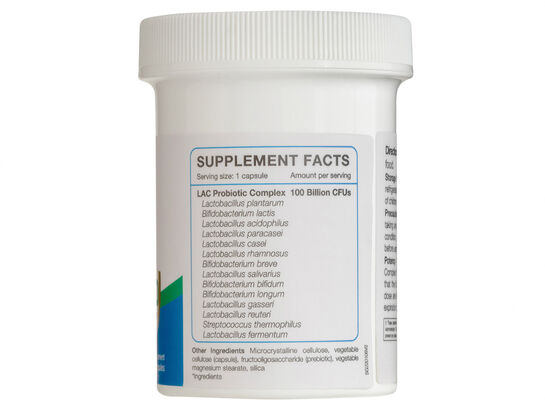 Probiotic Complex 100 Billion CFU - Ultimate Support | LAC